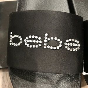 bebe | Shoes | Bebe Slides Sandal Womens | Poshmark